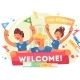 Welcome To University, Vectors | GraphicRiver