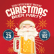 Christmas Beer Party, Print Templates | GraphicRiver