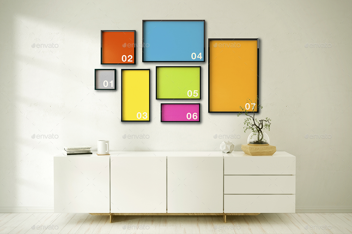 Picture Frame Mockup Set, Graphics | GraphicRiver