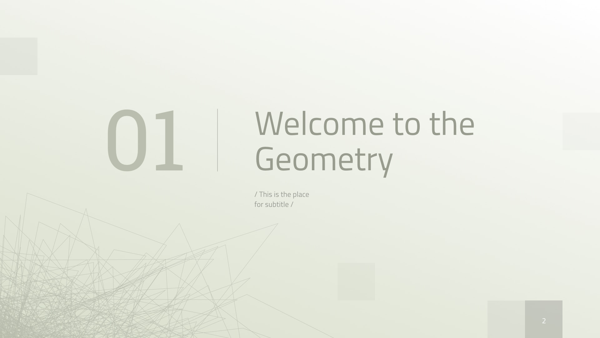 Geometry Google Presentation Template, Presentation Templates ...