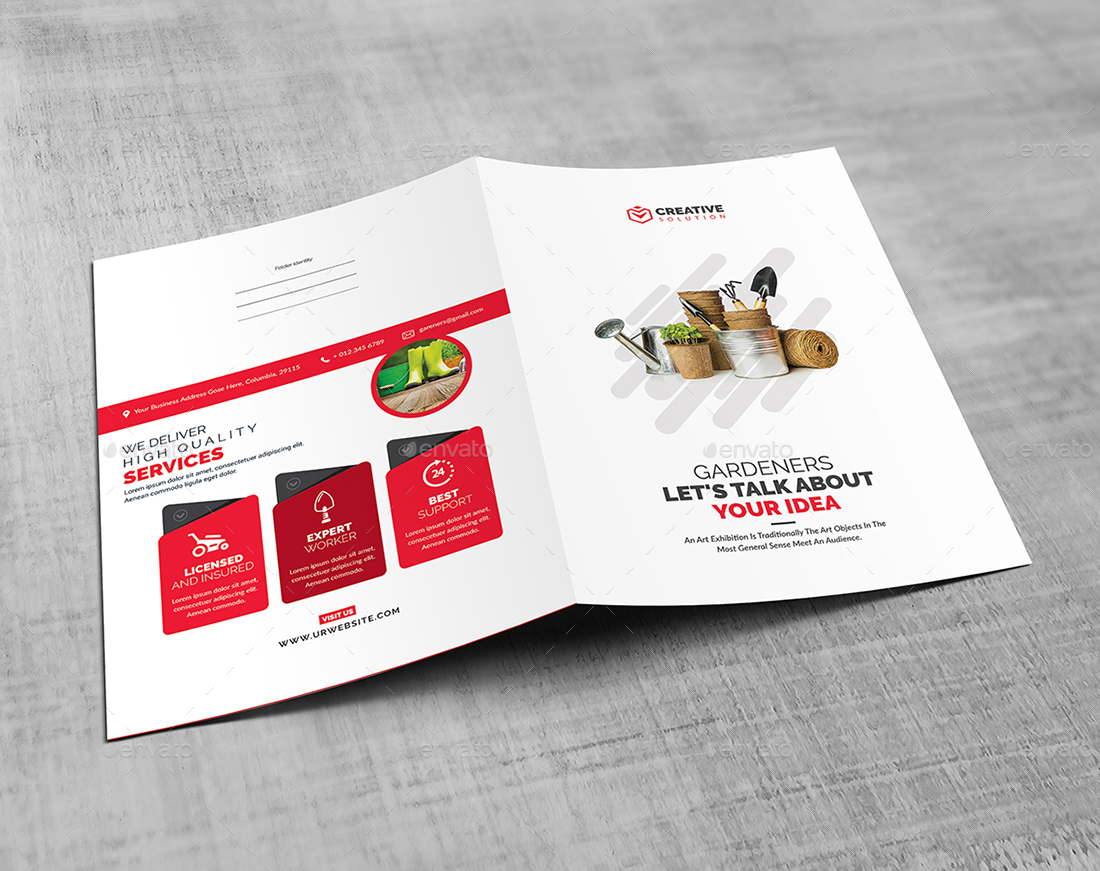 Presentation Folder, Print Templates | GraphicRiver