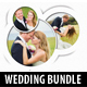 4 in 1 Wedding CD Cover Templates Bundle, Print Templates | GraphicRiver