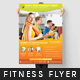 Fitness Class Flyer, Print Templates | GraphicRiver