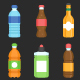Bottle & Beverage Icon set, Icons | GraphicRiver