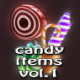 Candy Item Sprites, Game Assets | GraphicRiver