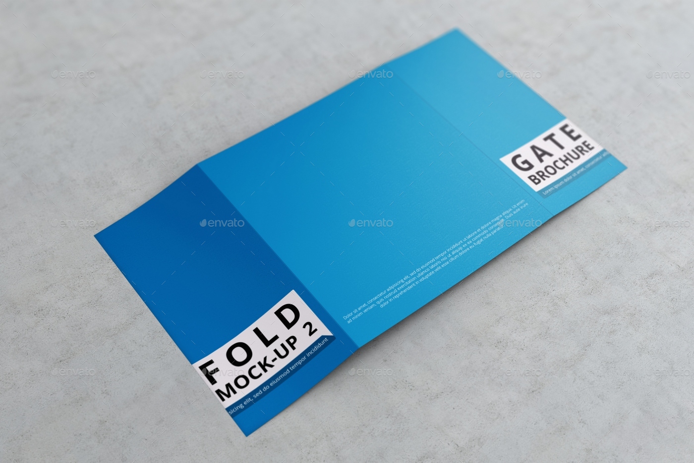 Gatefold Brochure Mock-Up 2, Graphics | GraphicRiver