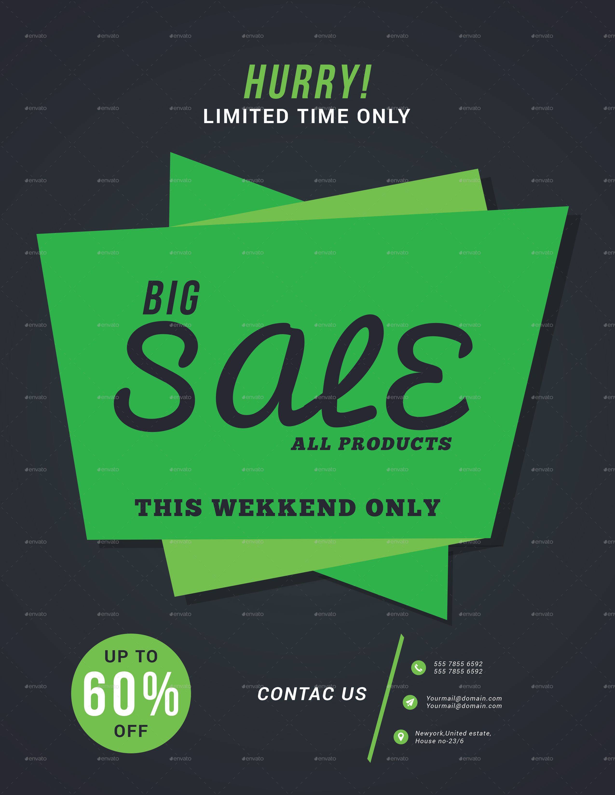 Big Sale Flyer, Print Templates | GraphicRiver