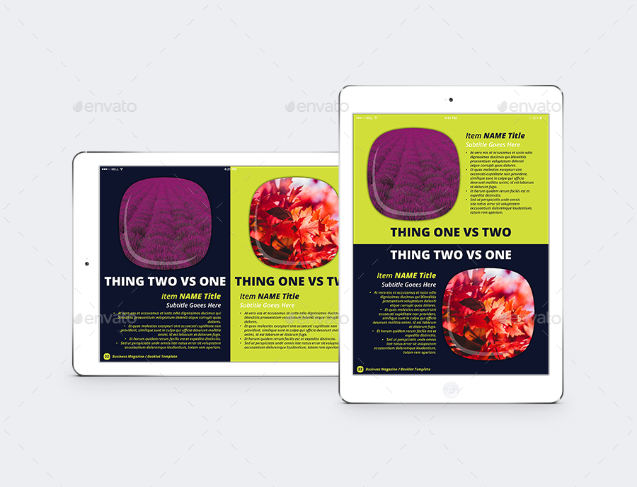 InVivo Interactive Magazine ePublishing PDF Template, ePublishing ...