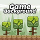 Square Tree Forest Game Background, Game Assets | GraphicRiver