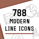 Modern Line Icons For Your Concept by iconsoul | GraphicRiver