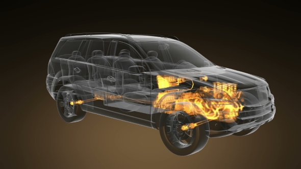 Loop Car Rotate, Motion Graphics | VideoHive