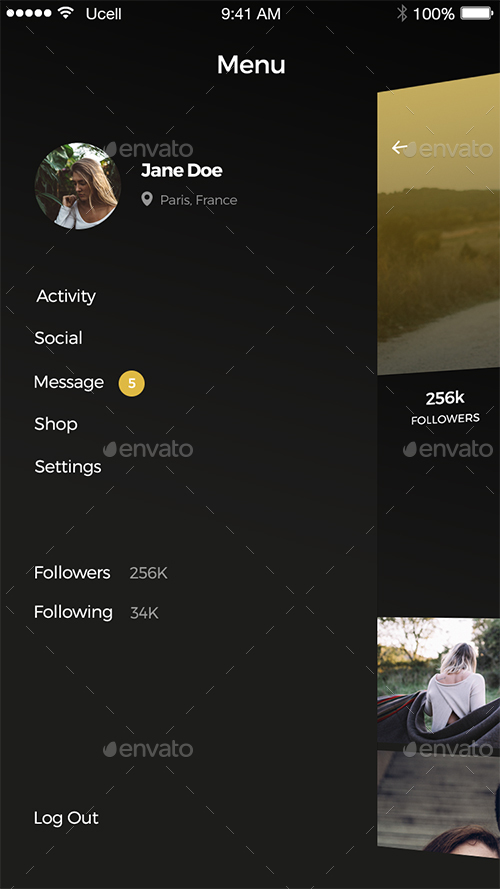 Fashion Luxury Product Mobile UI, Web Elements | GraphicRiver