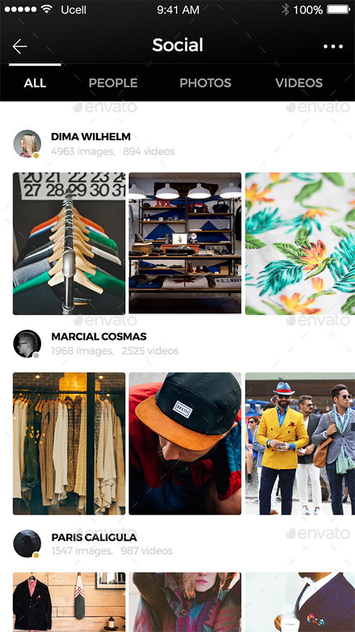 Fashion Luxury Product Mobile UI, Web Elements | GraphicRiver