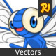 Dragonfly Cartoon Character, Vectors | GraphicRiver