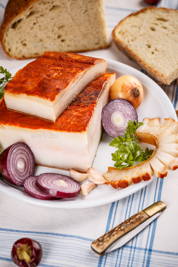 Fat bacon Stock Photo by grafvision | PhotoDune