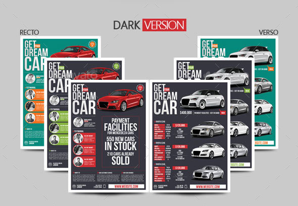 Car Dealer & Auto Services Business Flyer by BloganKids | GraphicRiver