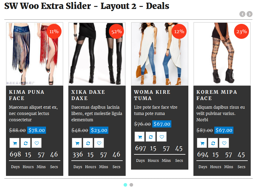Woo Extra Slider - WooCommerce WordPress Slider Plugin by skyoftech