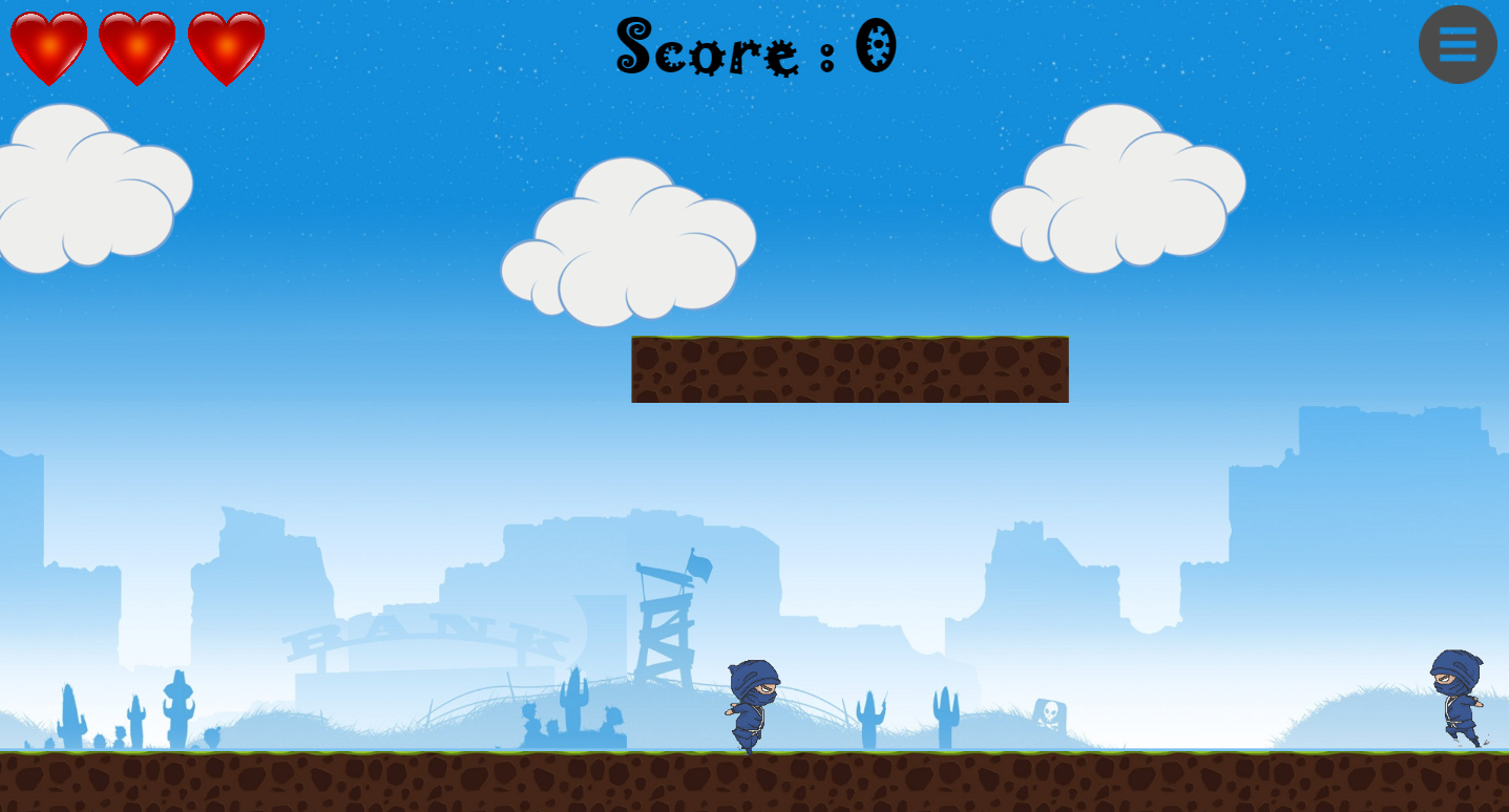 Ninja War - HTML5 Game + Admob (Construct 2 - CAPX) by hamzawasim3