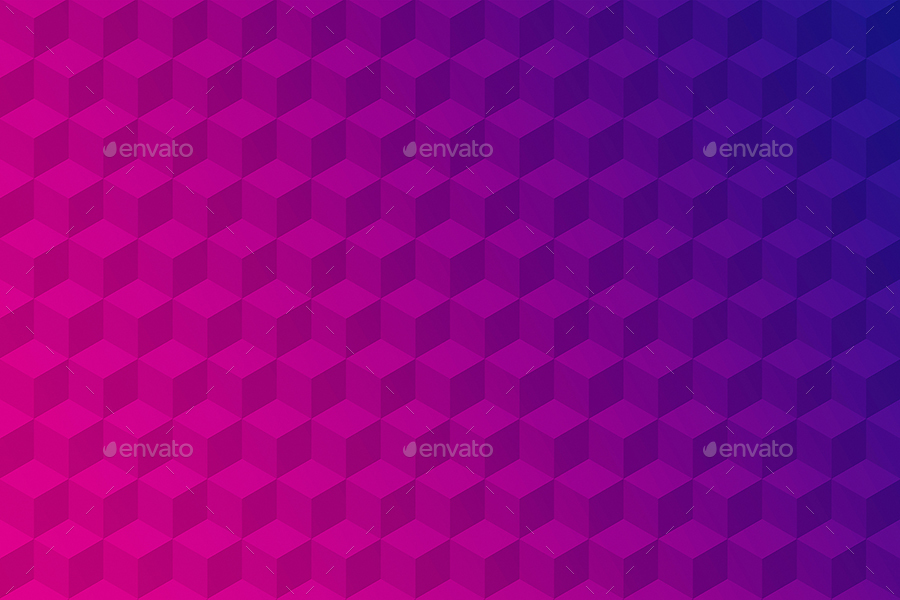 Gradient Cubes Backgrounds, Graphics | GraphicRiver