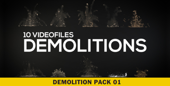 Demolition Pack 01, Motion Graphics | VideoHive