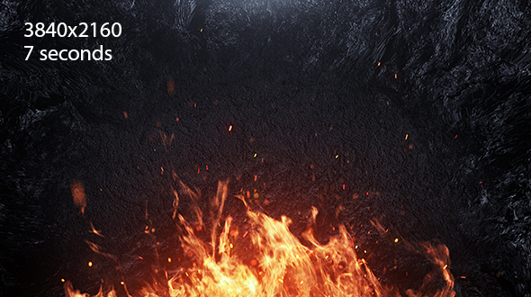 Fire - Cinematic Background, Motion Graphics | VideoHive