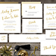 Simple Invitation Set, Print Templates | GraphicRiver