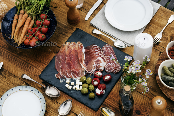 Table Dishware Decor Dinner Concept Stock Photo by Rawpixel | PhotoDune