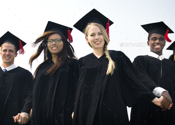 Young Students Graduation Ceremony Concept Stock Photo by Rawpixel