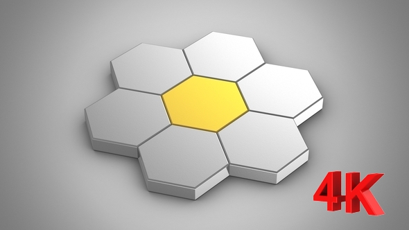 Animation of Hexagons, Motion Graphics | VideoHive