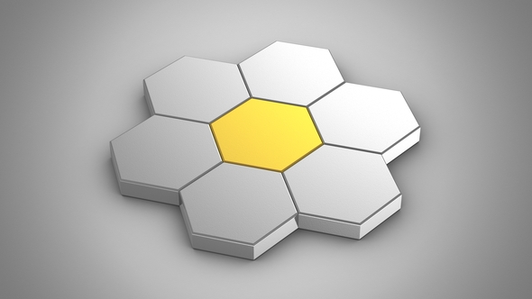 Animation of Hexagons, Motion Graphics | VideoHive