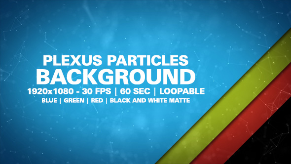 Plexus Particles Background, Motion Graphics | VideoHive