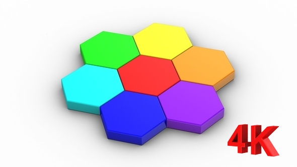 Animation of Hexagons, Motion Graphics | VideoHive