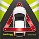 Car and Breakdown Triangle, Vectors | GraphicRiver