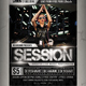 Session Party Flyer / Poster, Print Templates | GraphicRiver