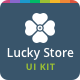Lucky Store — Web & Mobile Ecommerce UI Kit, Web Elements | GraphicRiver