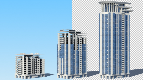 Building Growing, Motion Graphics | VideoHive