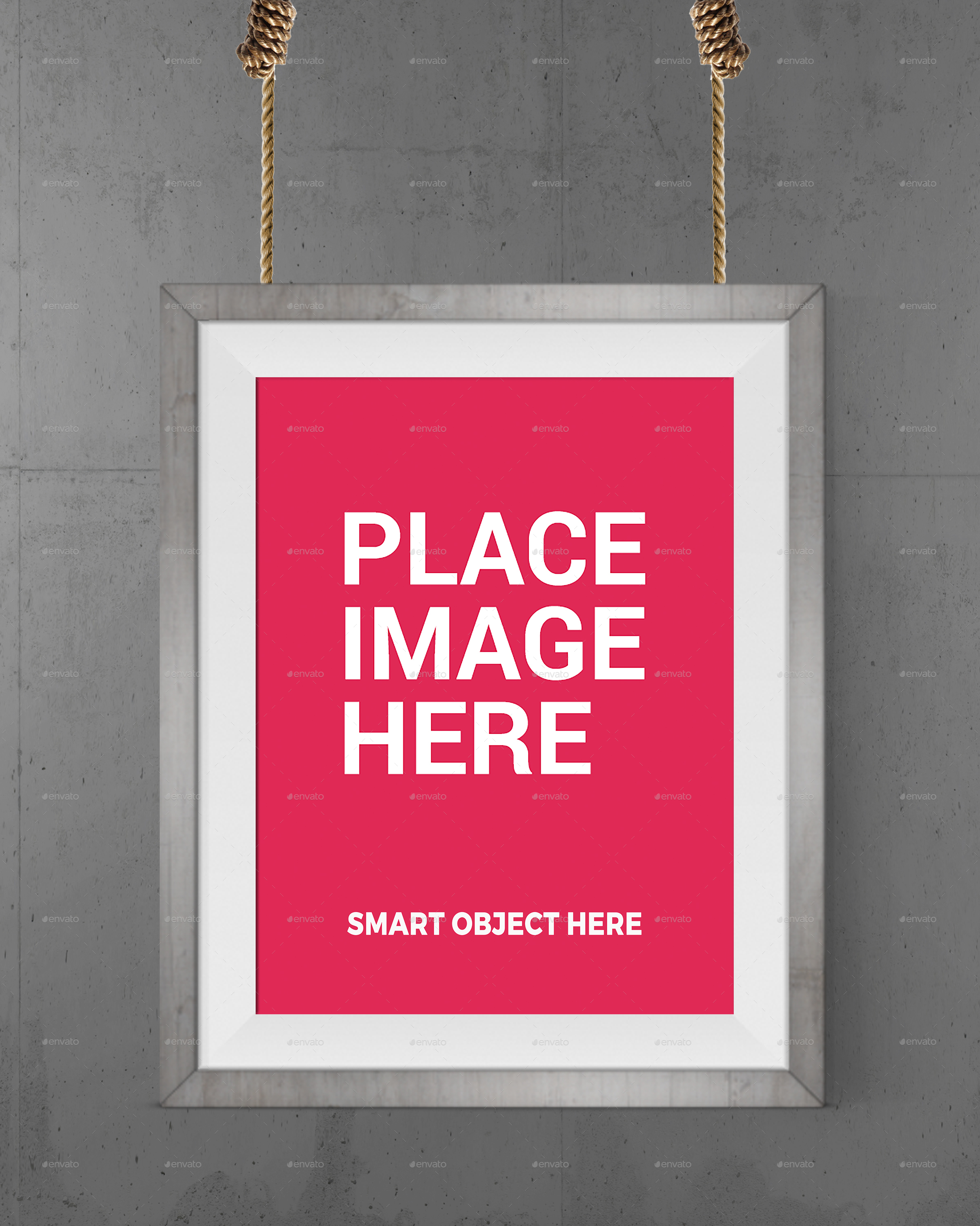 Frame for your Work - Poster Mock-Up, Graphics | GraphicRiver