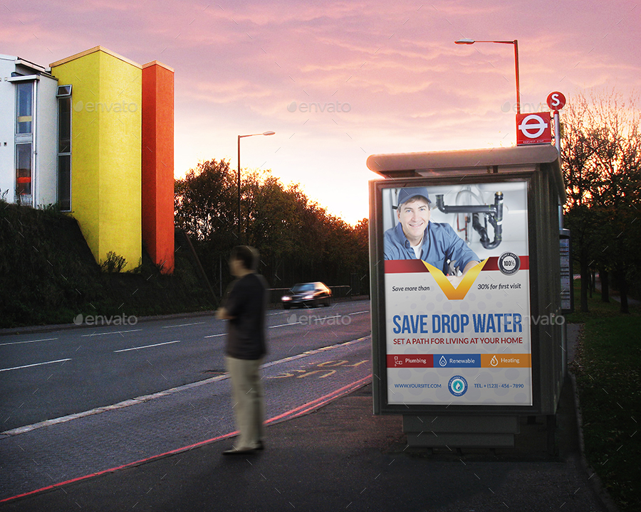 Plumber Service Poster Template, Print Templates | GraphicRiver