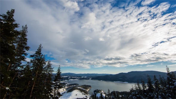 Beautiful Winter View, Stock Footage | VideoHive