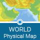 World Physical Map, Vectors | GraphicRiver