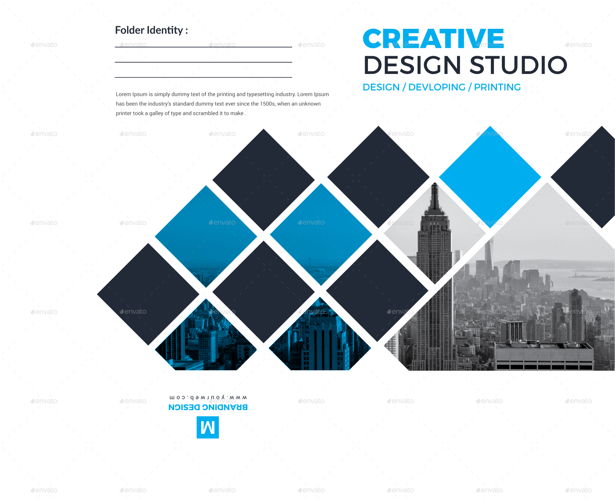 Presentation Folder, Print Templates | GraphicRiver