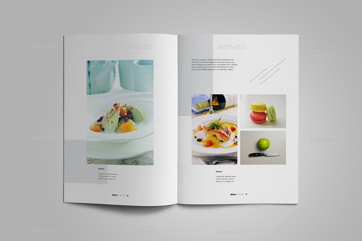 Food Photography, Print Templates | GraphicRiver