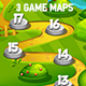 3 Vertical Game Maps, Game Assets | GraphicRiver