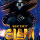 Glam Night Party Flyer, Print Templates | GraphicRiver