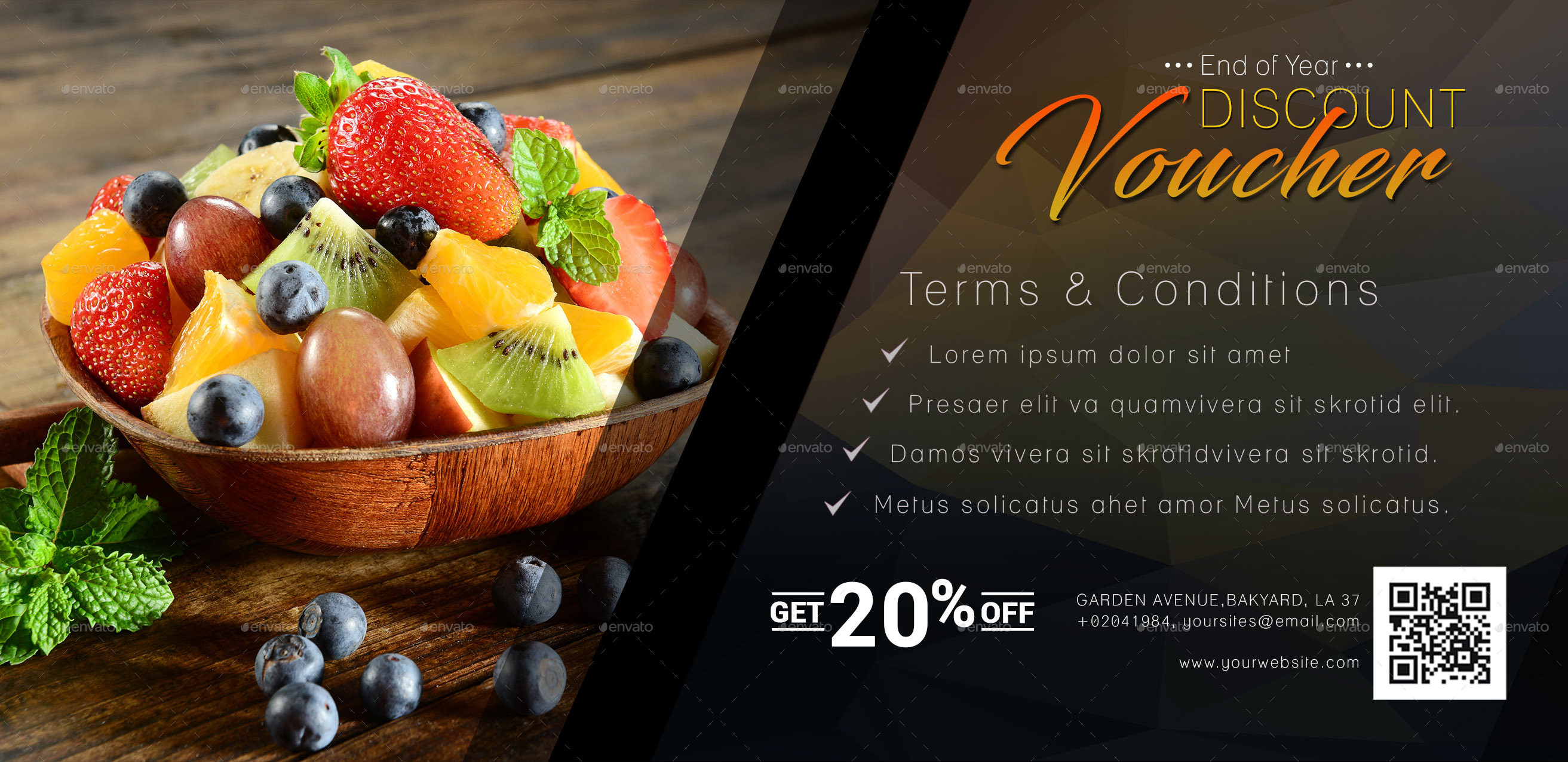 Discount Voucher Template, Print Templates | GraphicRiver