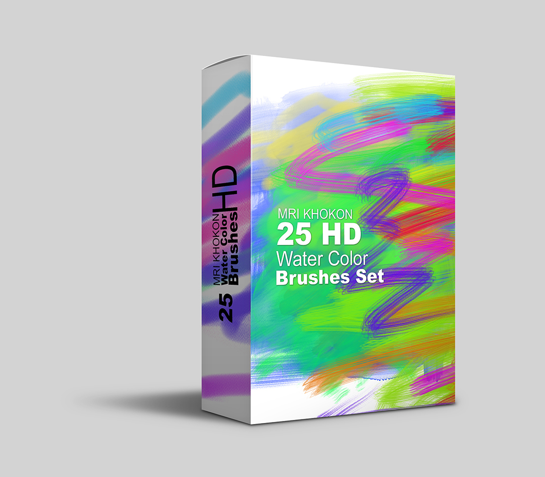 HD Water Color Brush Sets, Add-ons | GraphicRiver