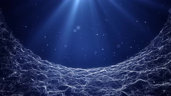 Curved Water Flow, Motion Graphics | VideoHive