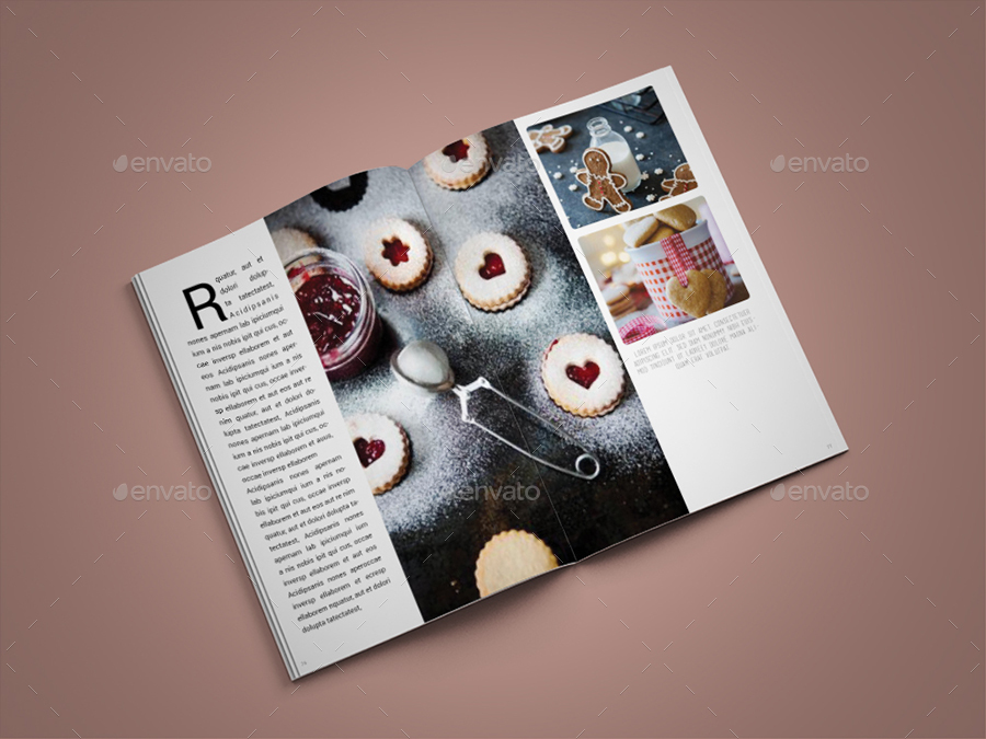 Christmas Magazine, Print Templates | GraphicRiver