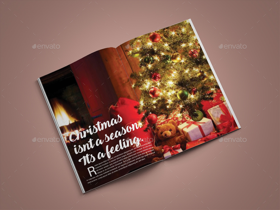 Christmas Magazine by crew55design | GraphicRiver