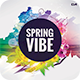 Spring Vibe CD Cover Artwork, Print Templates | GraphicRiver